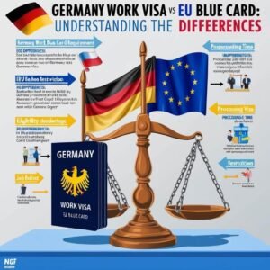 Germany Work Visa Vs EU Blue Card: Understanding The Differences