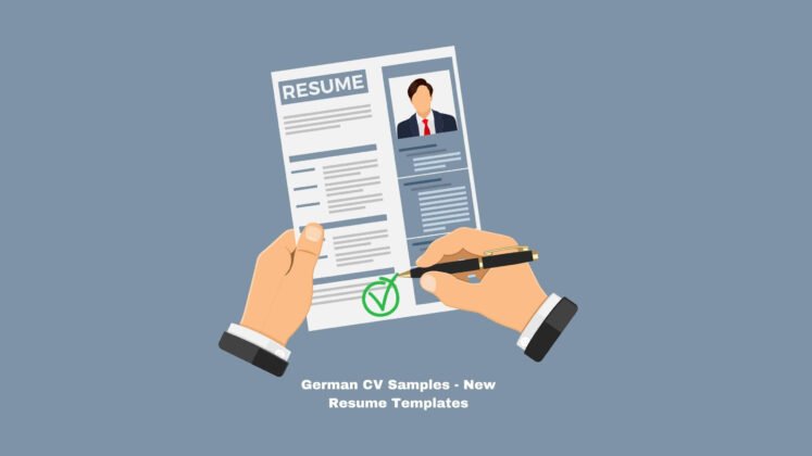9 German CV Samples - New Resume Templates 2025