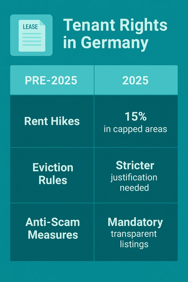 Germany’s New Rental Law 2025: What Expats Must Know About Rent Caps ...